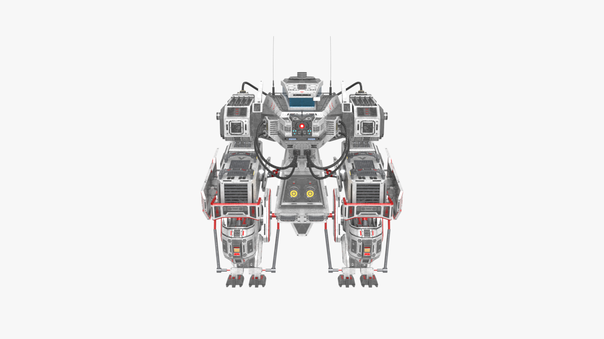 Mech weapons 3D model - TurboSquid 1410399