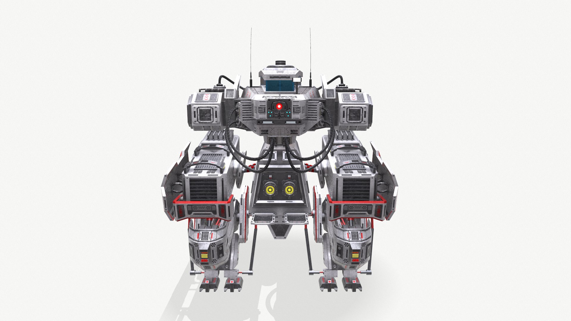 Mech weapons 3D model - TurboSquid 1410399