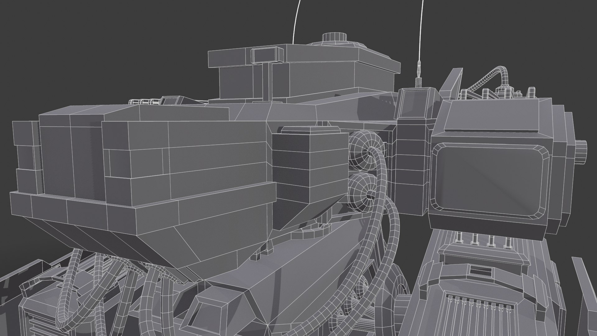 Mech weapons 3D model - TurboSquid 1410399