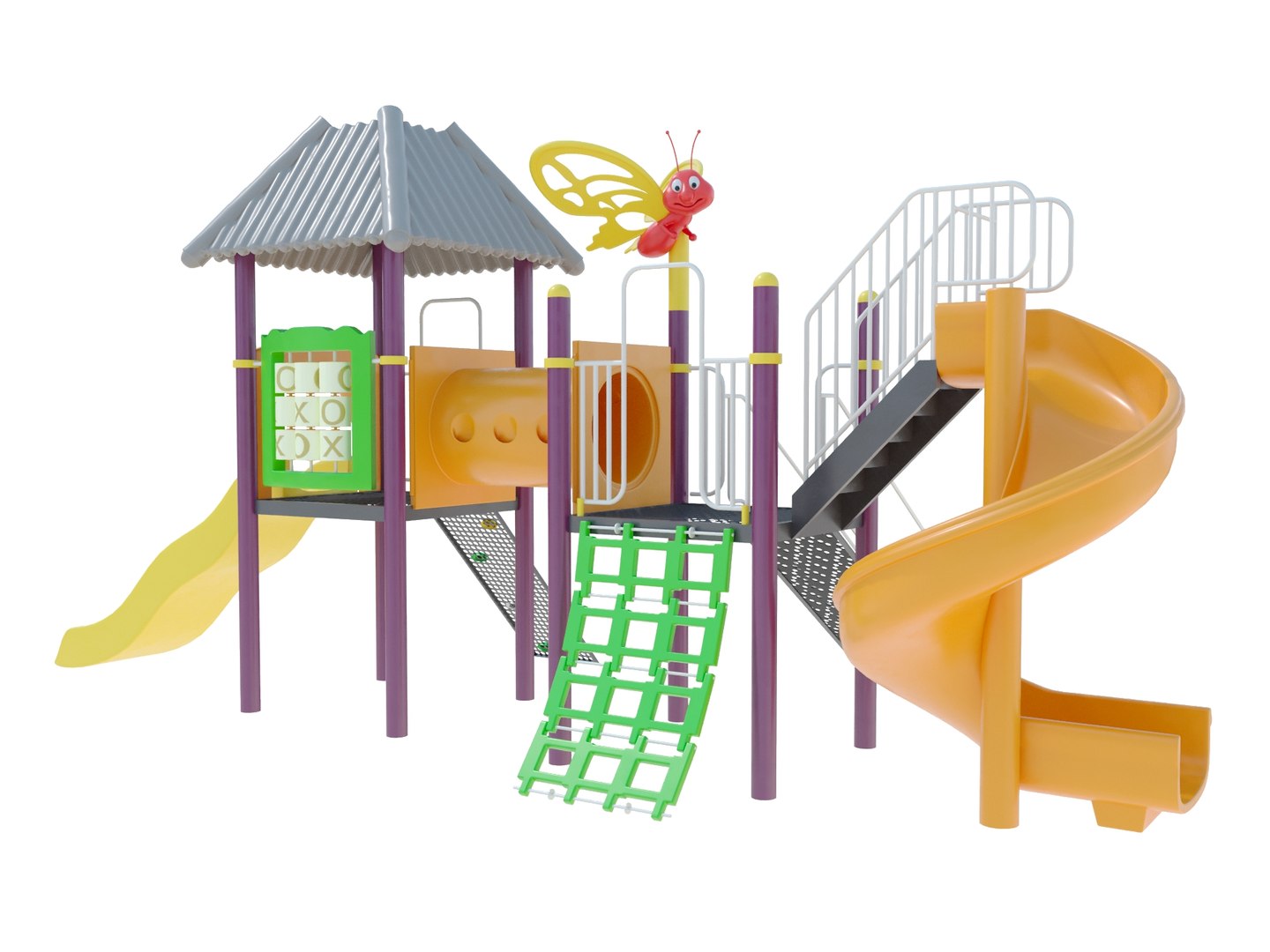 PLAYGROUND NAT 230 SPEED KIDS 3D model - TurboSquid 1978177