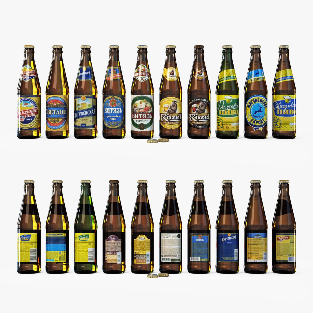 Beers Russia Russian Obj