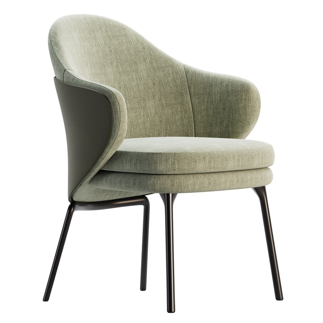 ANGIE Easy Chair By Minotti 3D - TurboSquid 2112774
