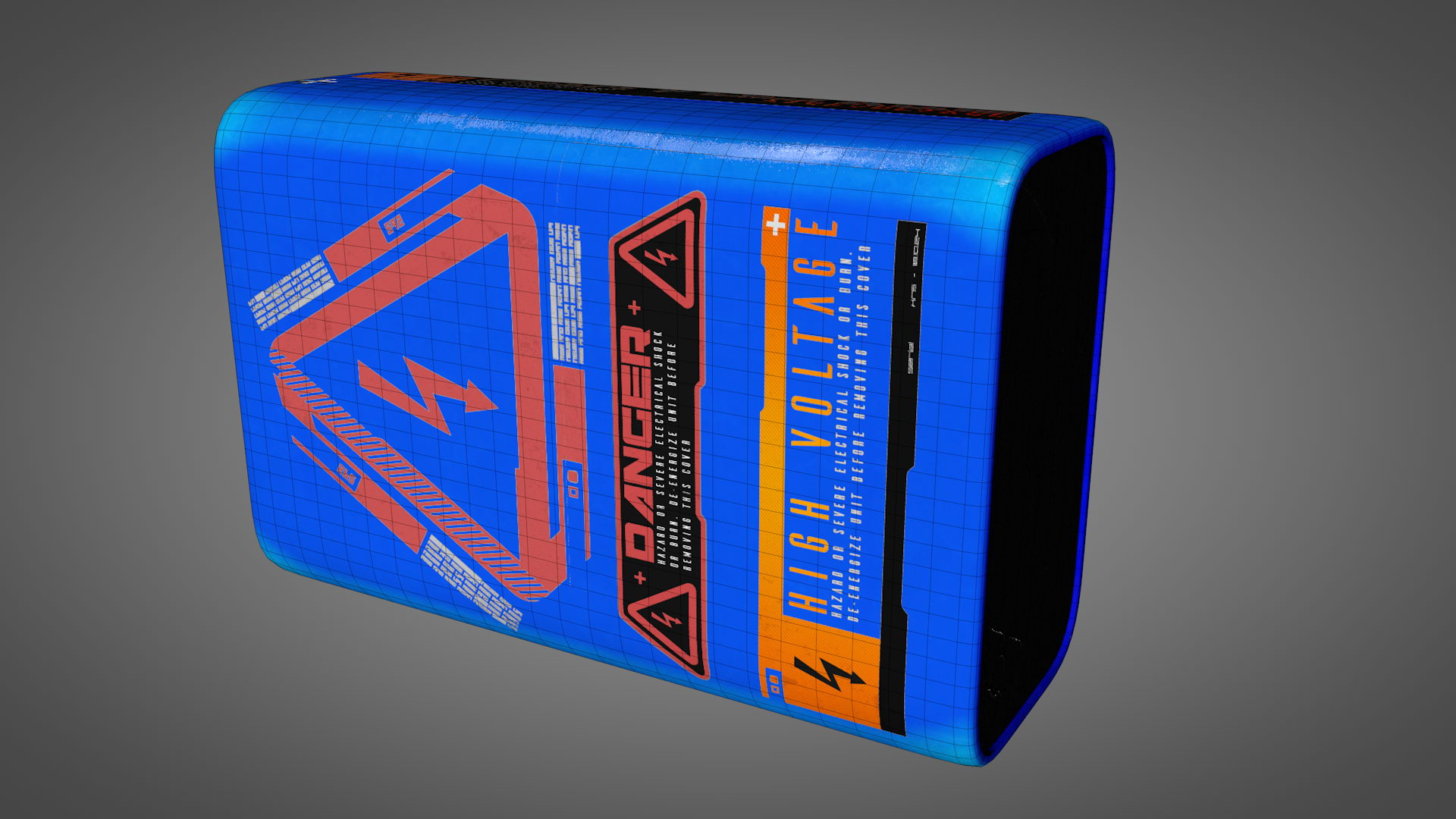Block Battery 3D Model - TurboSquid 1362860