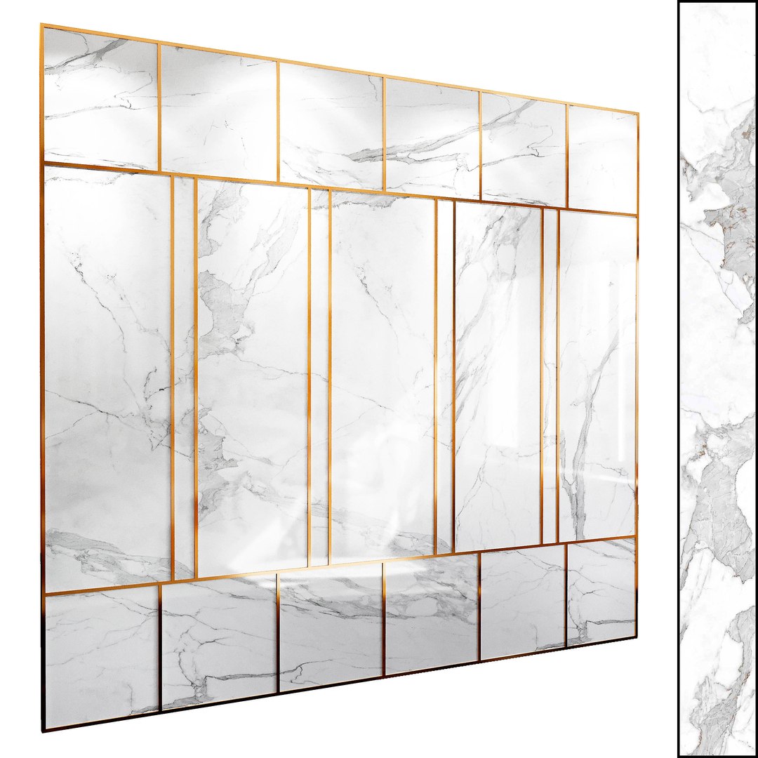 3D Model Wall Panel Set 88 - TurboSquid 1498233