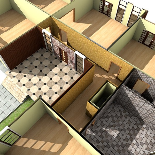 interior 3d model