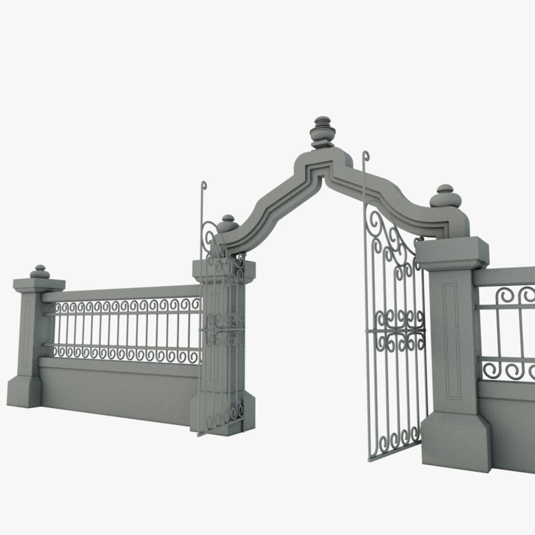 Maya Elegant Iron Gate