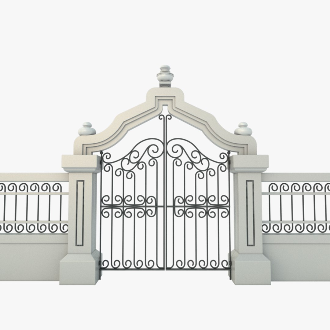 Maya Elegant Iron Gate