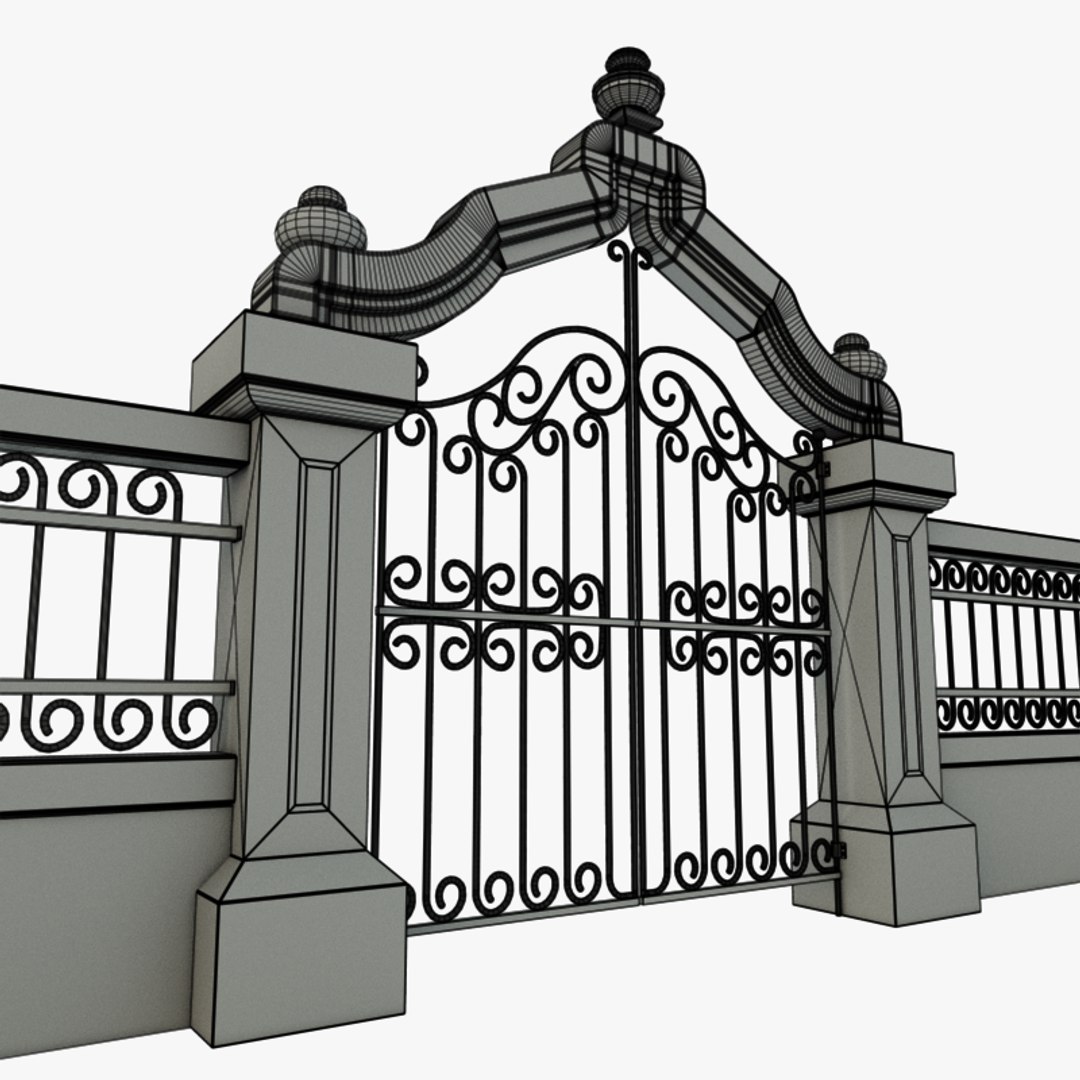 Maya Elegant Iron Gate
