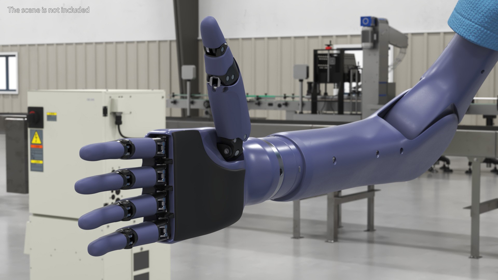 3D Right Dexterous Robot Hand - TurboSquid 2328640