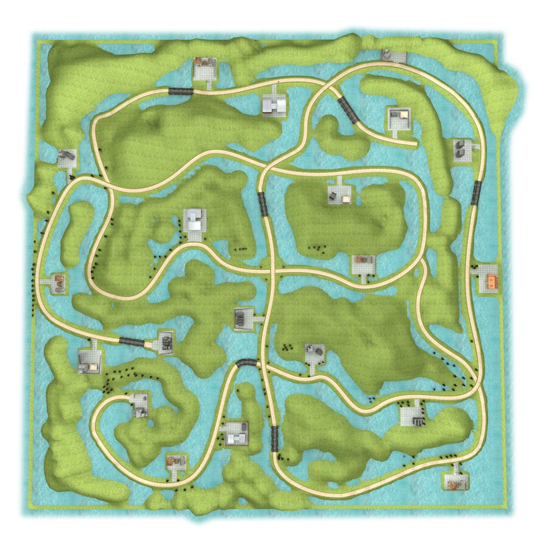 3D Low Poly Off Road Environment 3D Model - TurboSquid 1724903