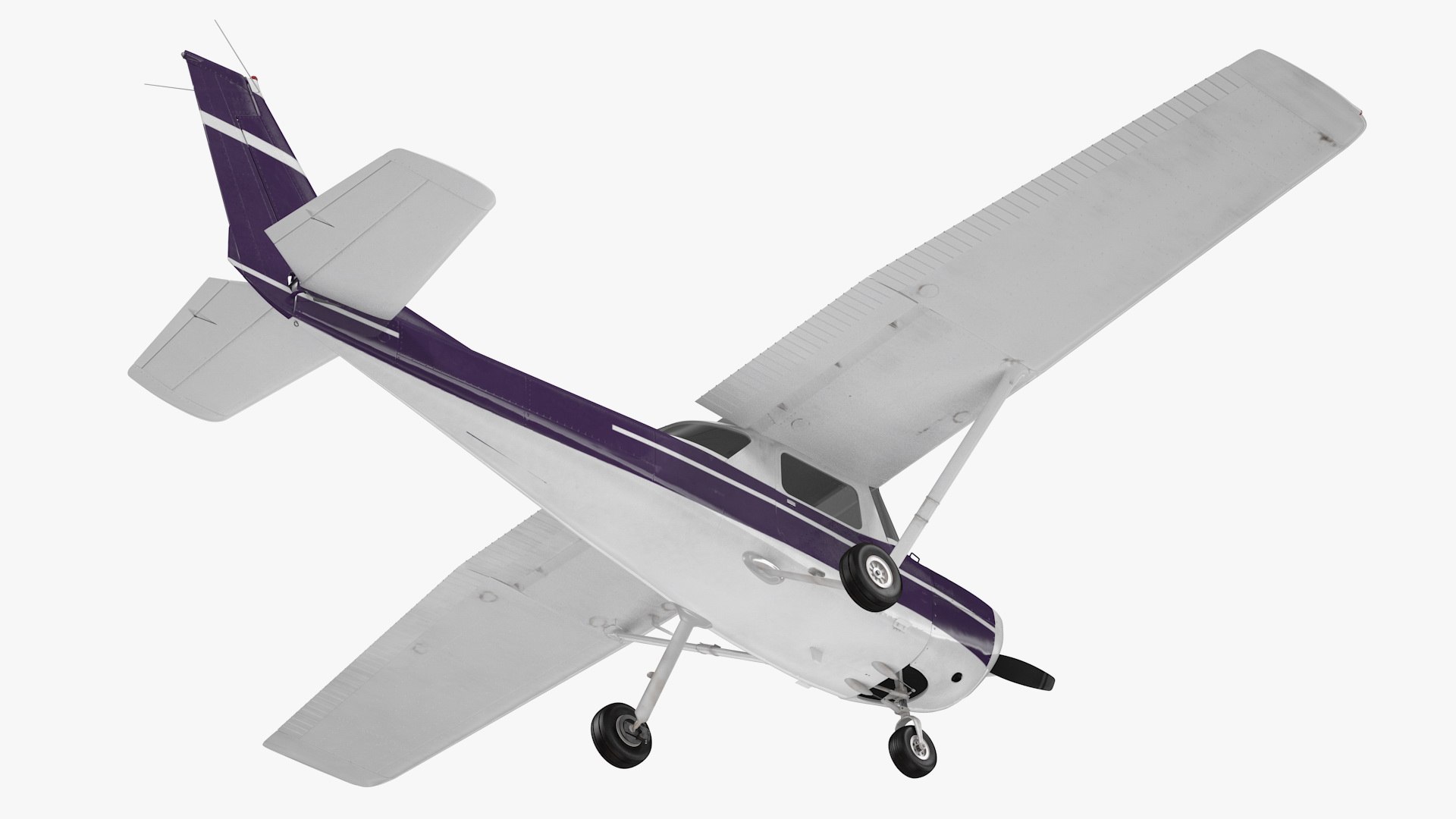 3D Single Engine Aircraft Rigged Model - TurboSquid 1546440