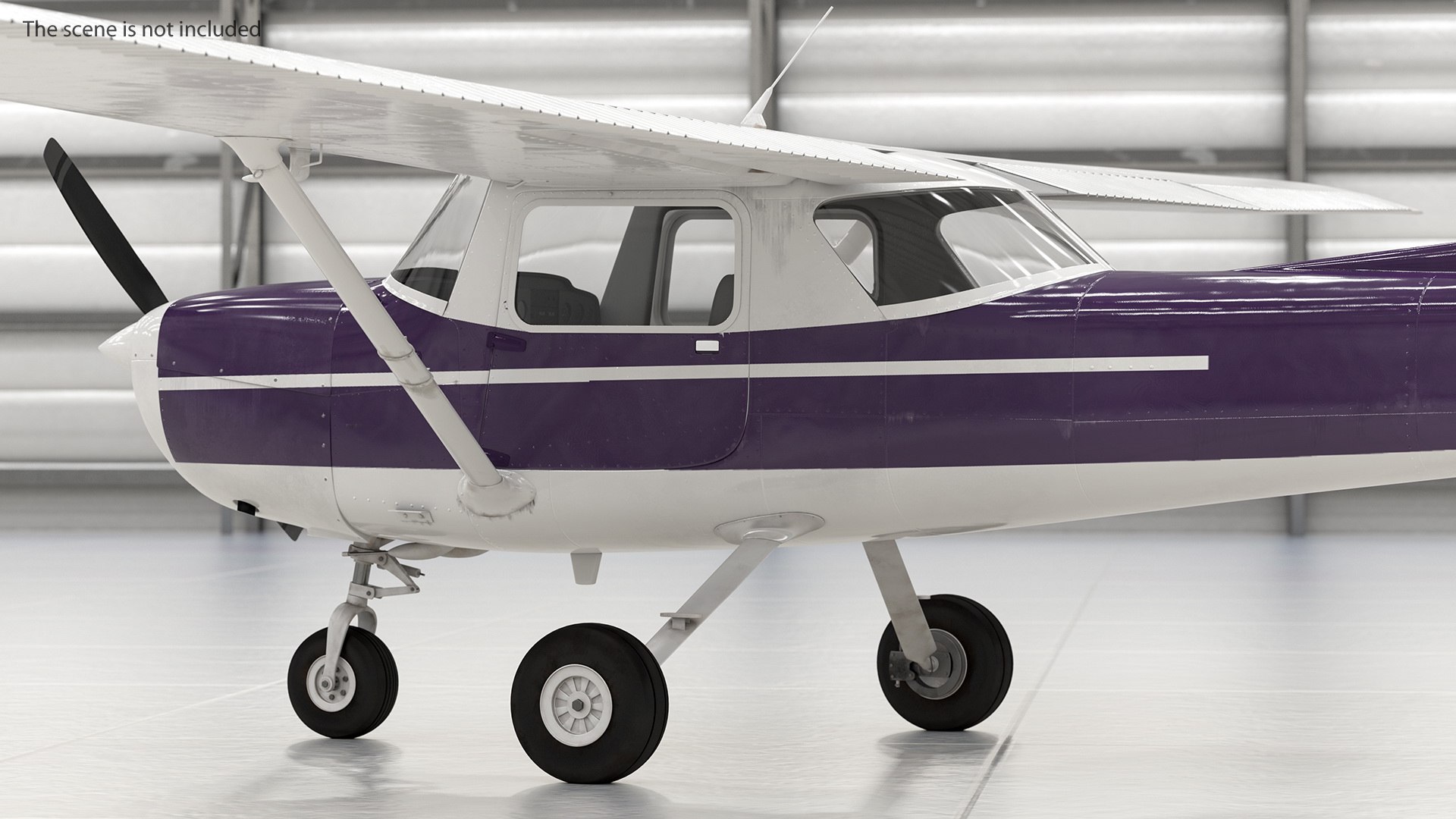 3D Single Engine Aircraft Rigged Model - TurboSquid 1546440