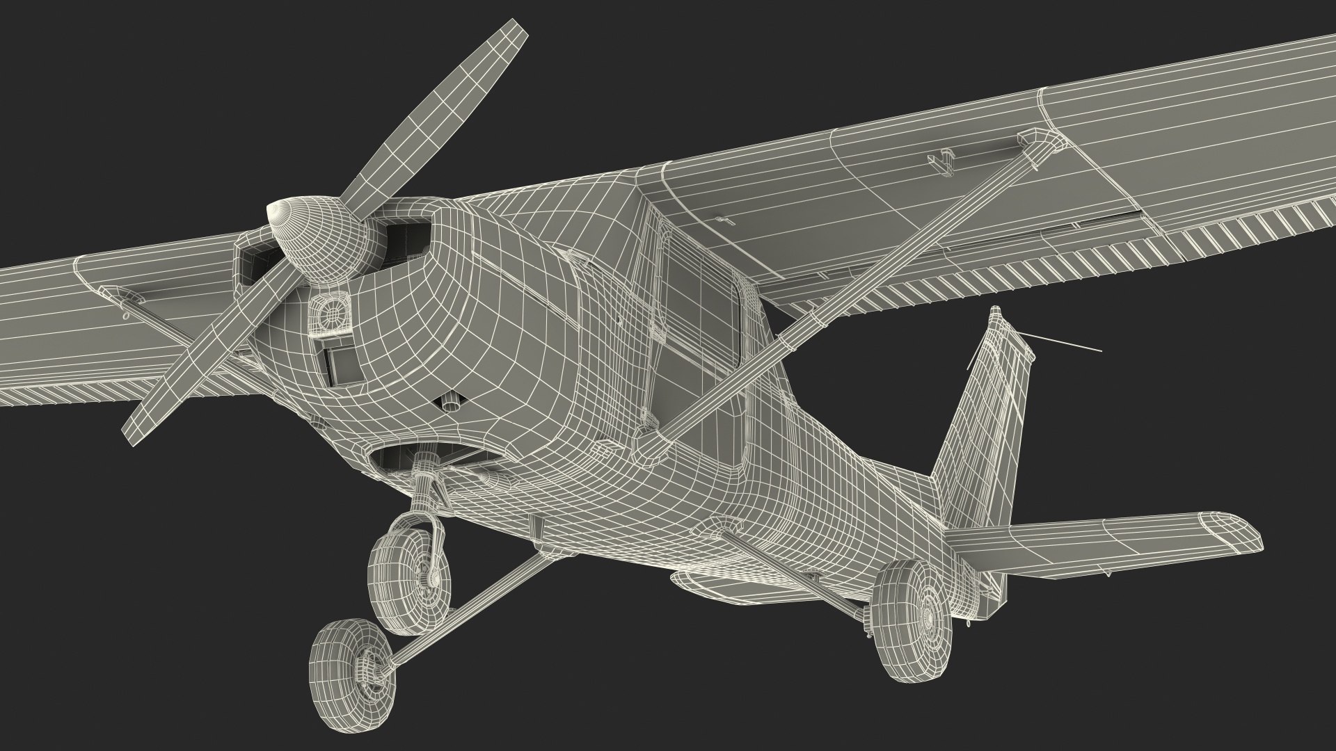 3D Single Engine Aircraft Rigged Model - TurboSquid 1546440