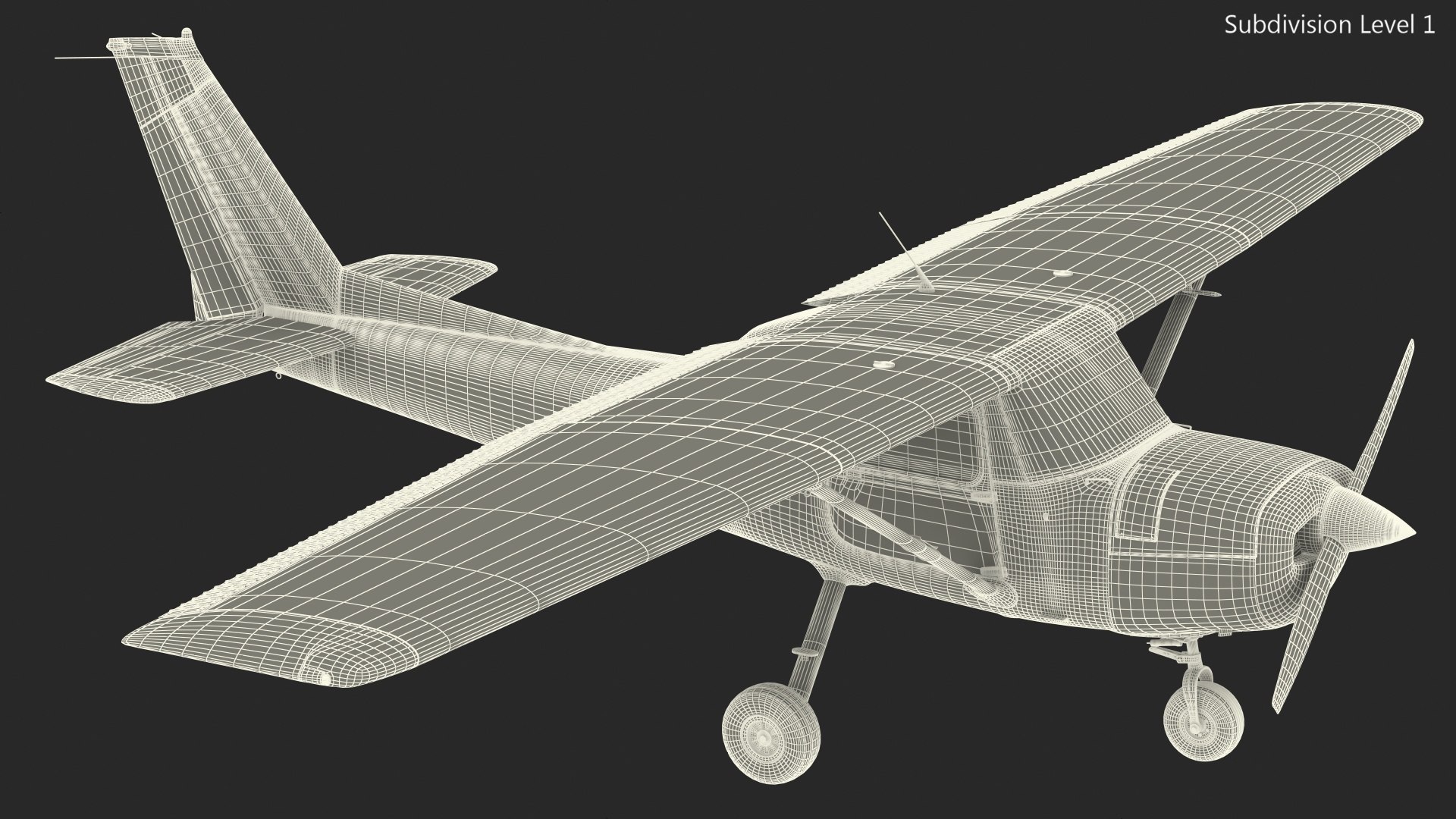 3D Single Engine Aircraft Rigged Model - TurboSquid 1546440