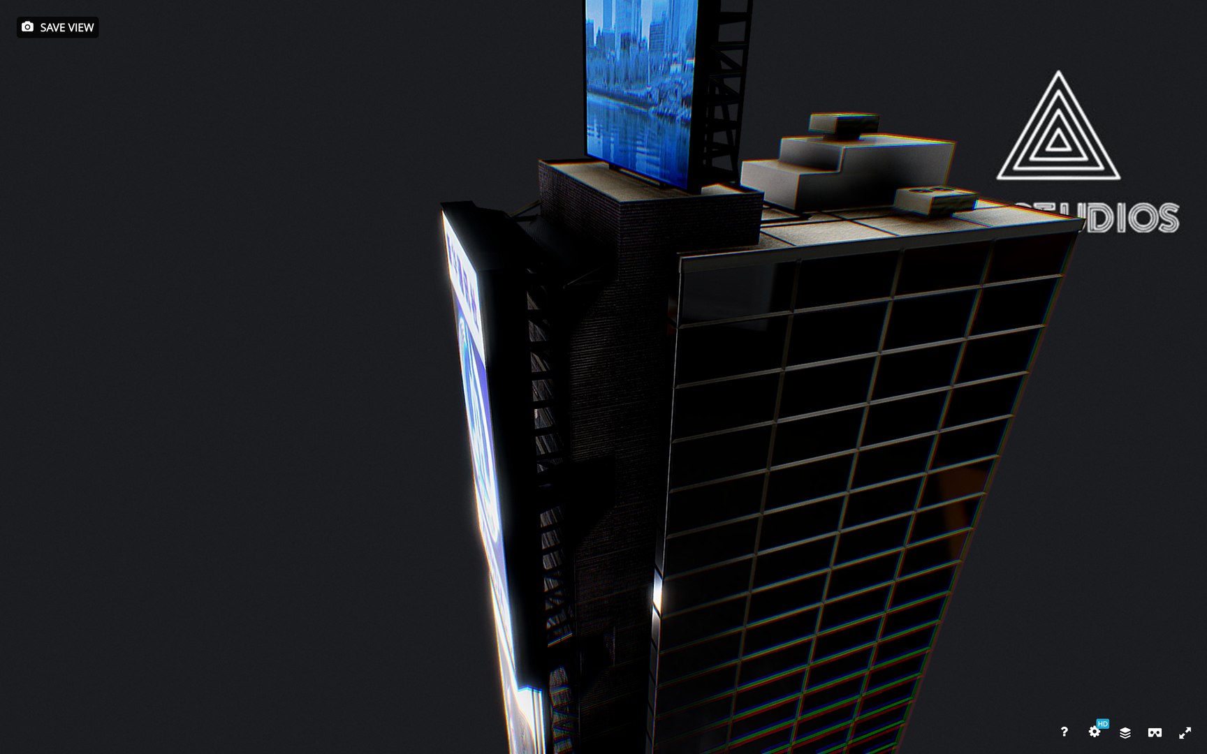 Times Square Building 3D - TurboSquid 1886821