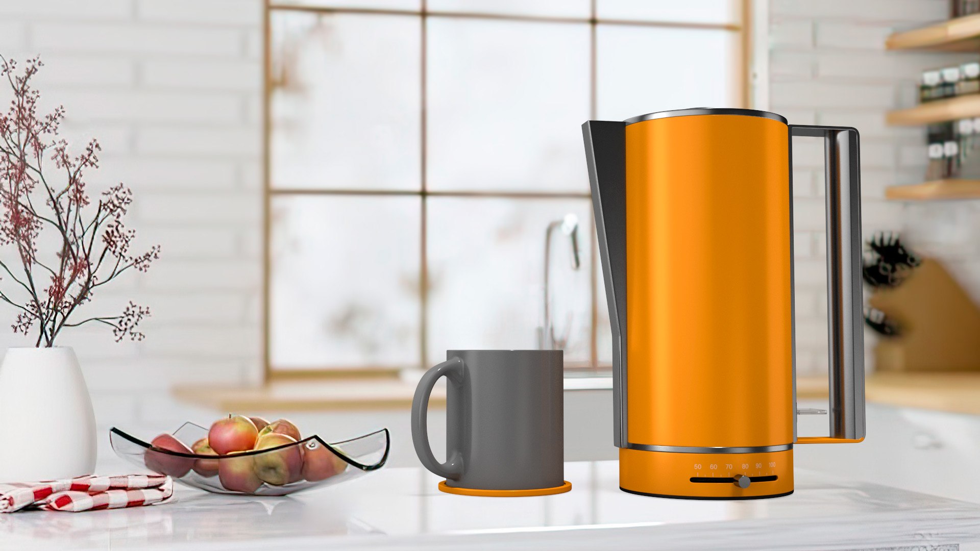 3D Inspire Kettle 8K PBR Textures - TurboSquid 2107406