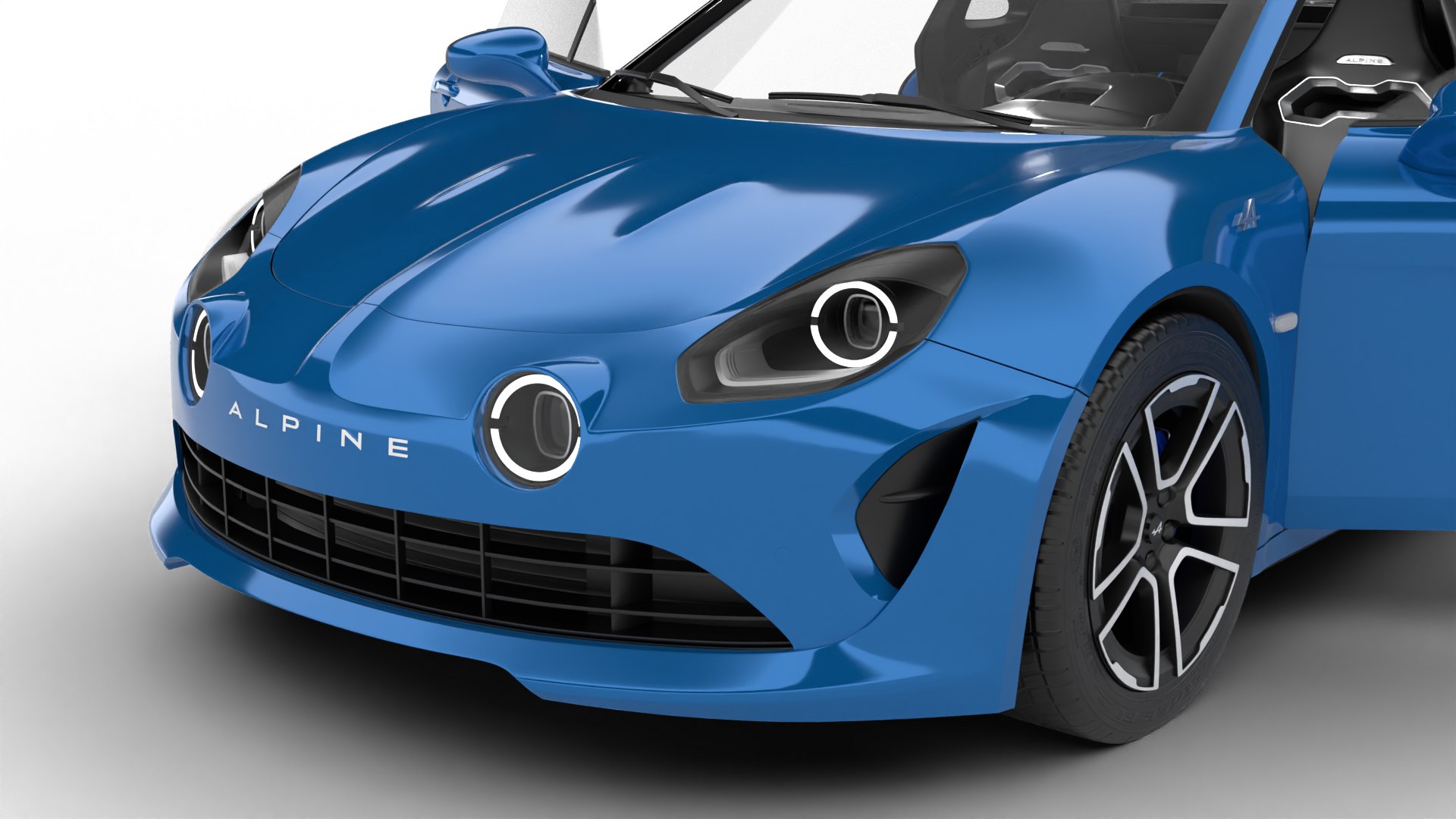 Alpine A110 2018 HQ 3d Model Model - TurboSquid 2529554