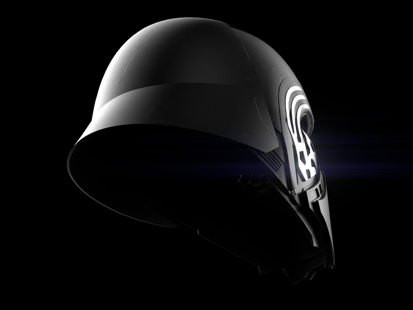 3D Kylo Ren Mask - TurboSquid 1809851