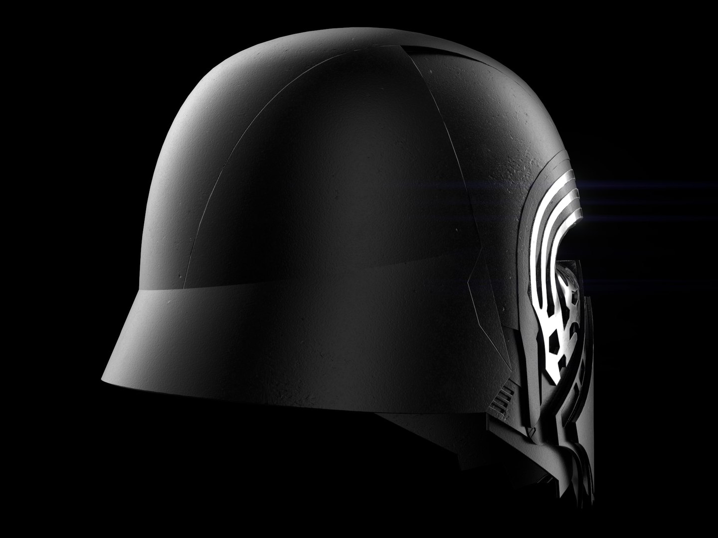 3D Kylo Ren Mask - TurboSquid 1809851