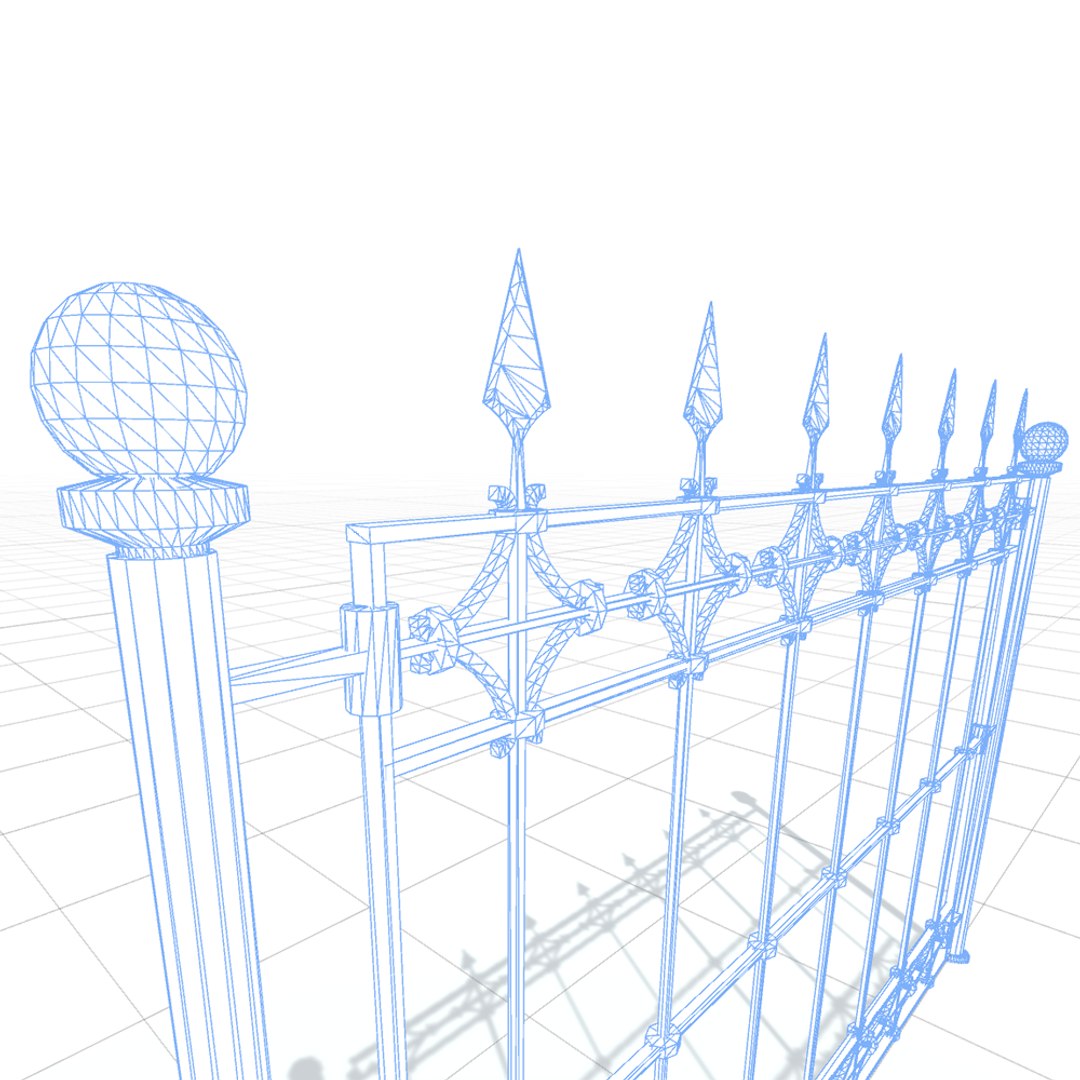 3D Fencing Model - TurboSquid 1225932