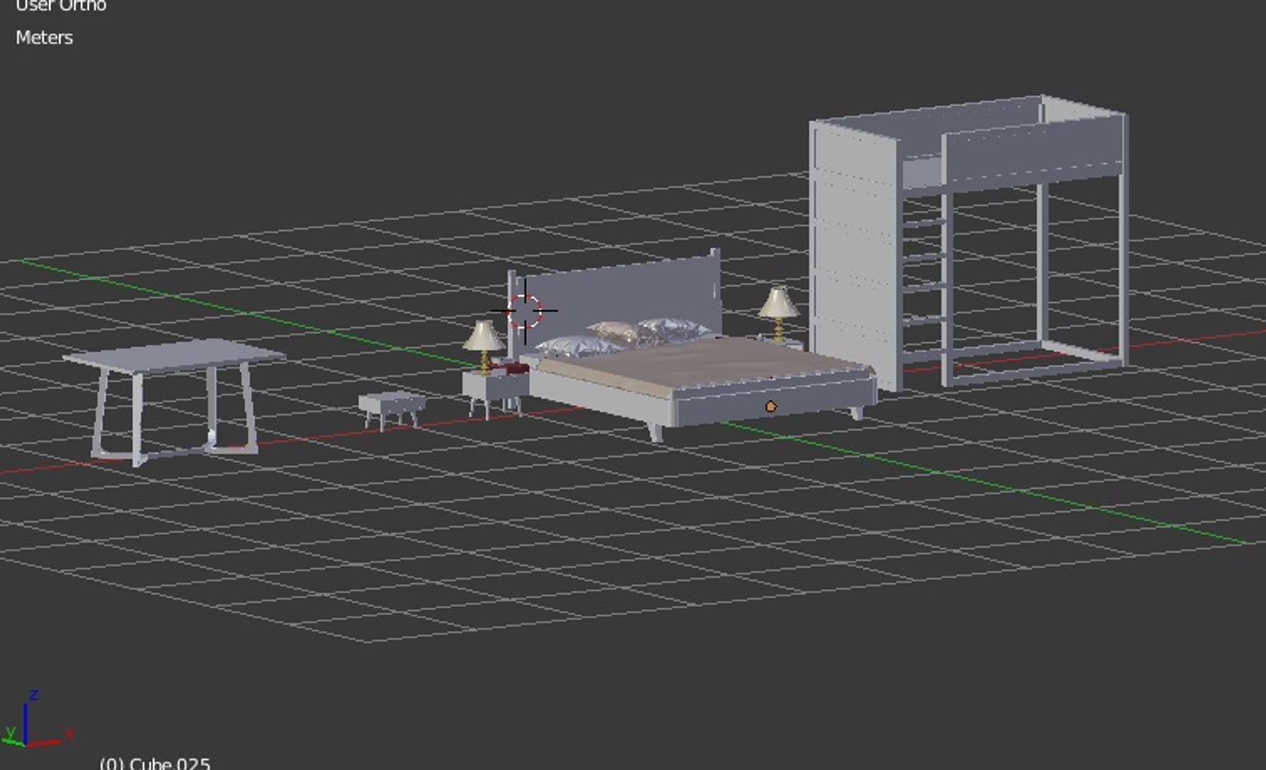 Free Obj Model Furnishing Technological Customized