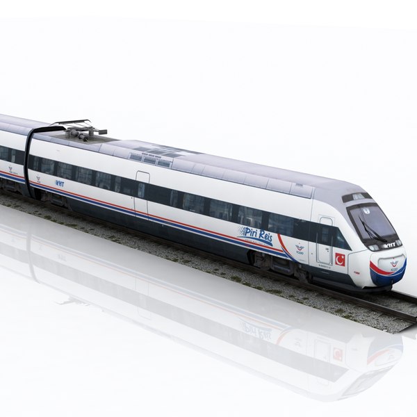3d model yht tcdd train