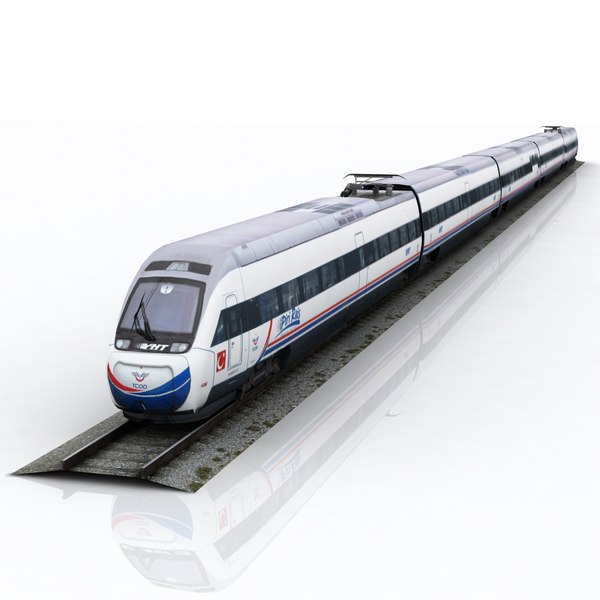 3d model yht tcdd train