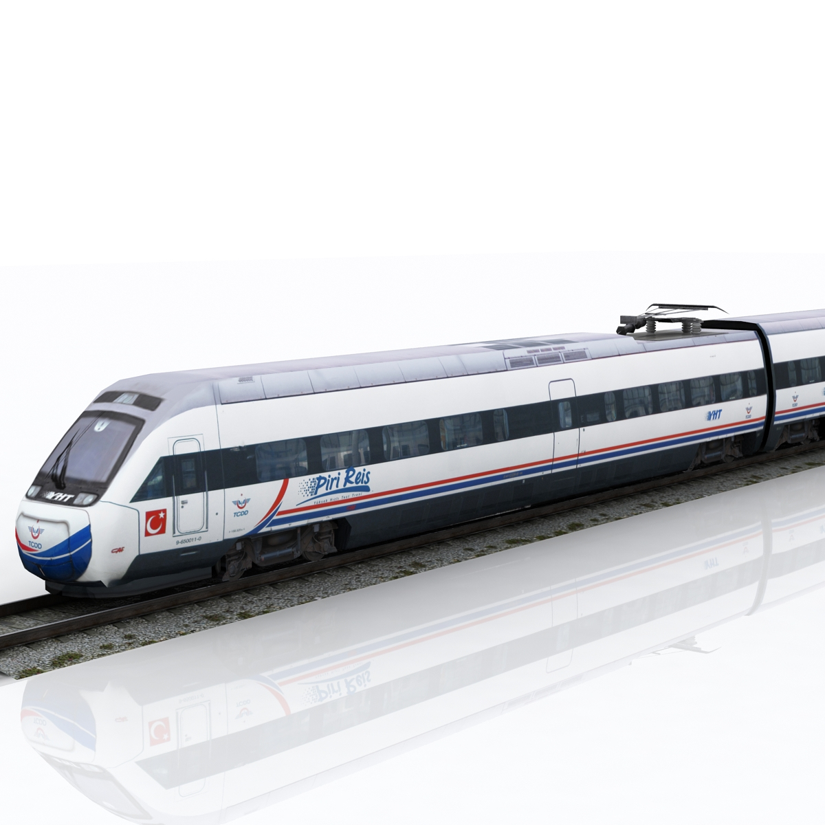 3d model yht tcdd train