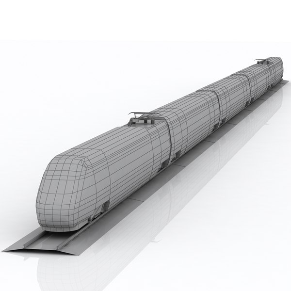 3d model yht tcdd train