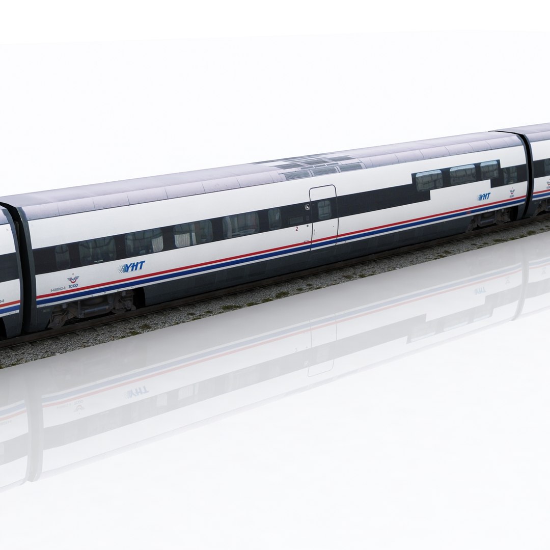 3d Model Yht Tcdd Train