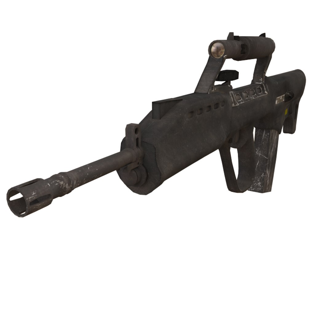 weapon 2 3d model