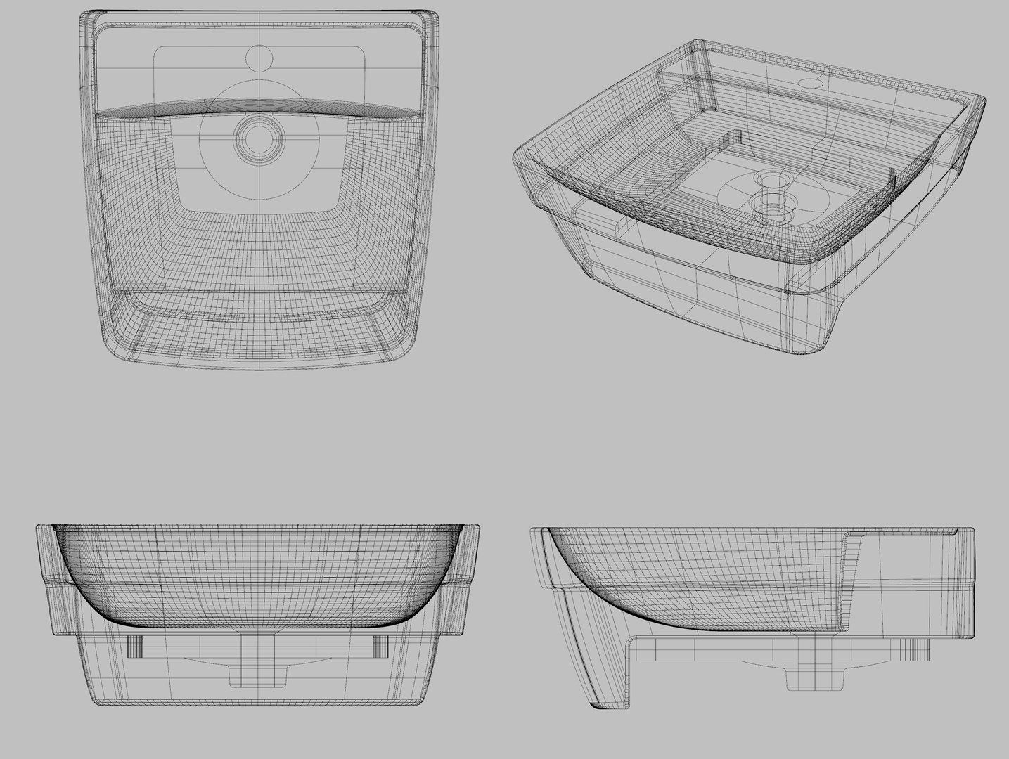Basin 3D Model - TurboSquid 1482079