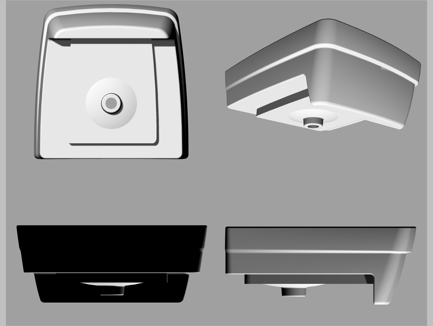 Basin 3D Model - TurboSquid 1482079