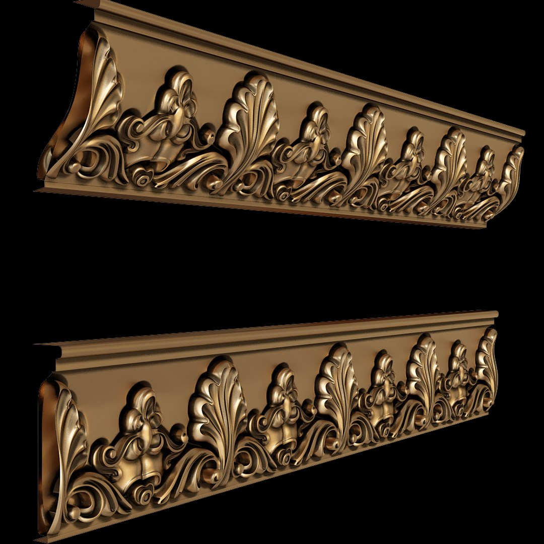 3D molding moulding decor - TurboSquid 1467257