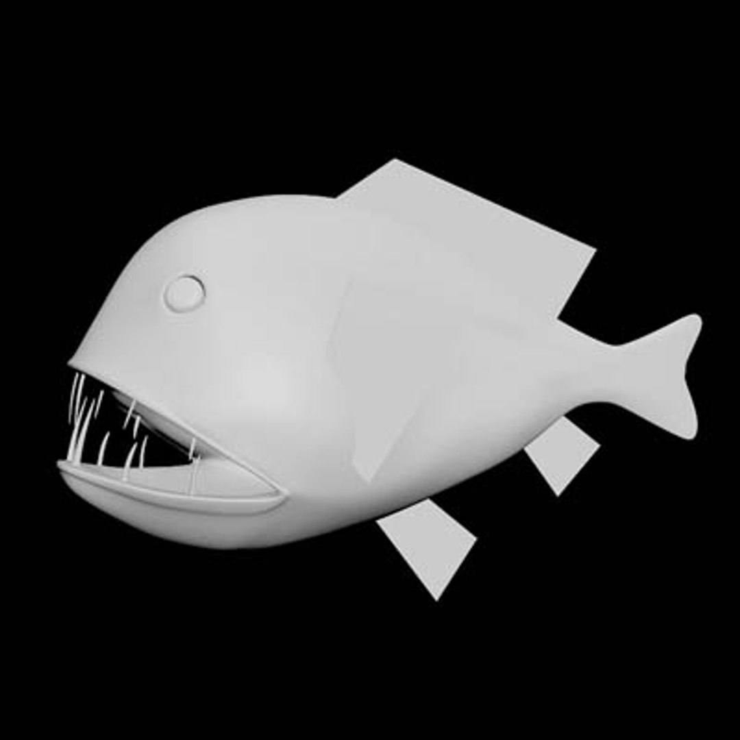 fangtooth 3d model