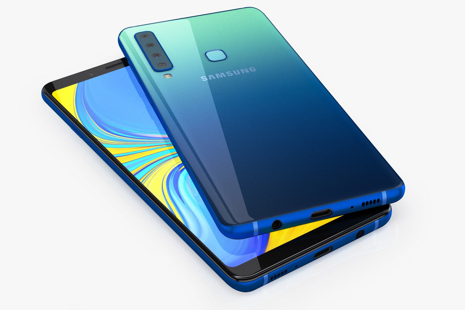 3D Samsung Galaxy A9 Color - TurboSquid 1356670