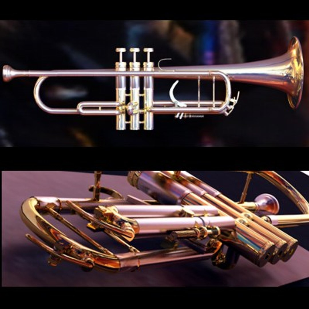 3ds Max Trumpet