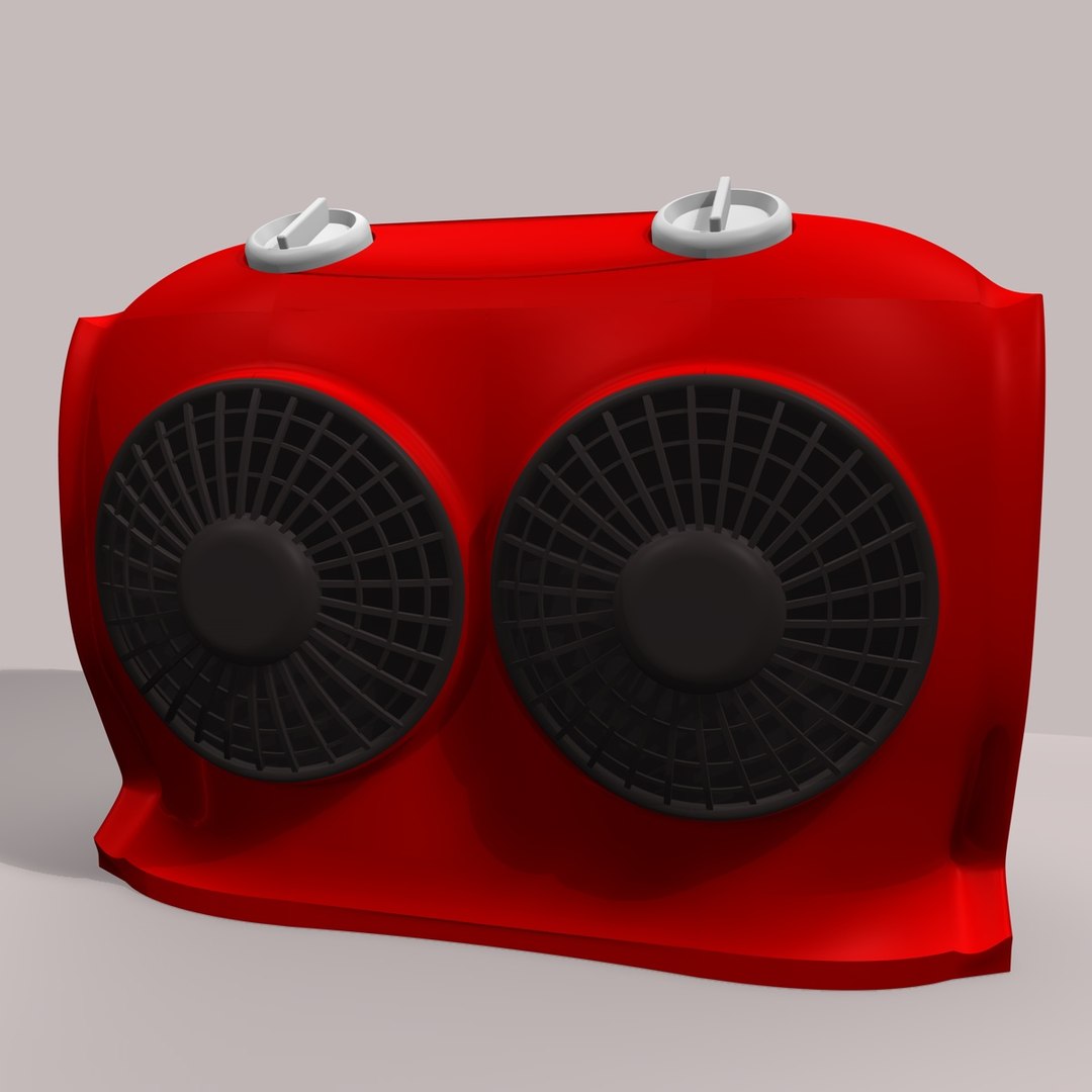3d Electric Heater Model
