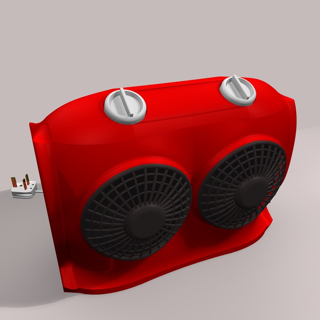3d Electric Heater Model