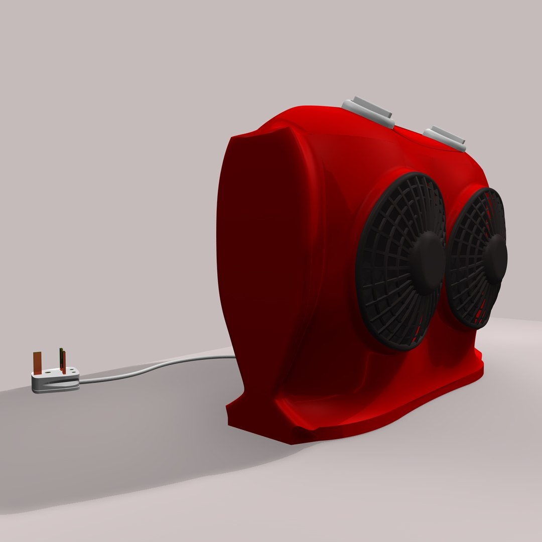 3d Electric Heater Model