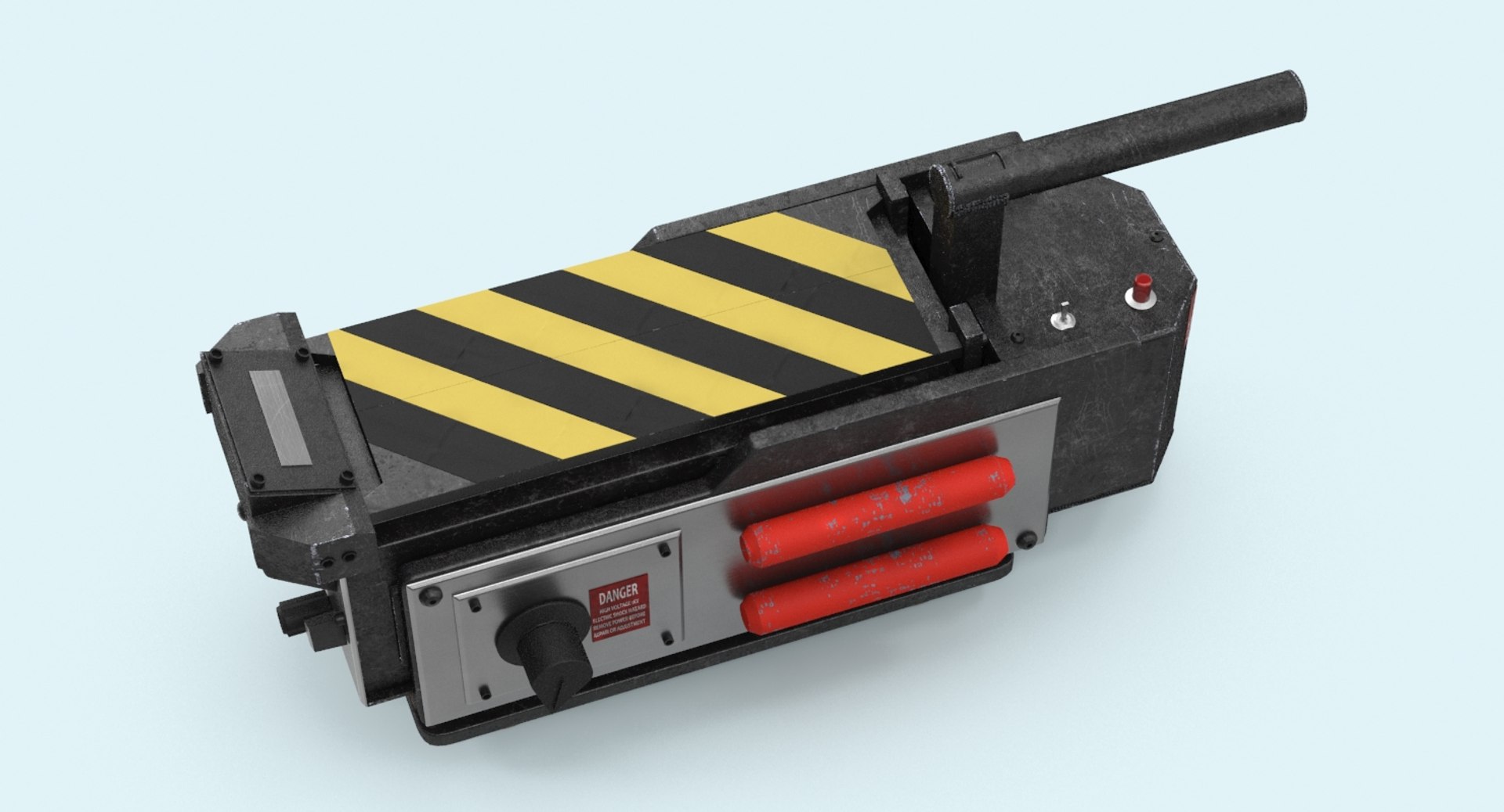 Ghostbusters Trap Closed 3d Model