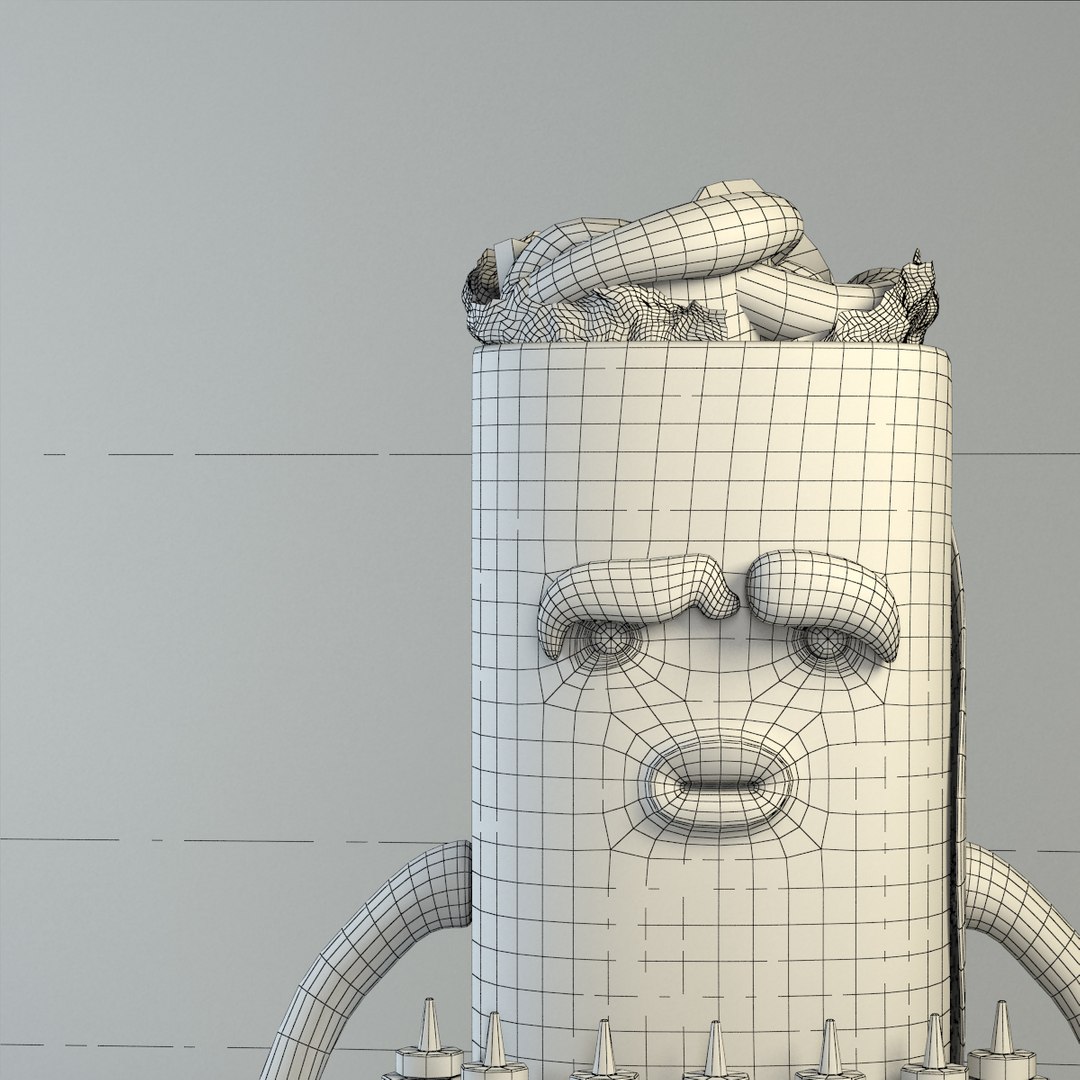Kebab Guy Modeled 3d Max