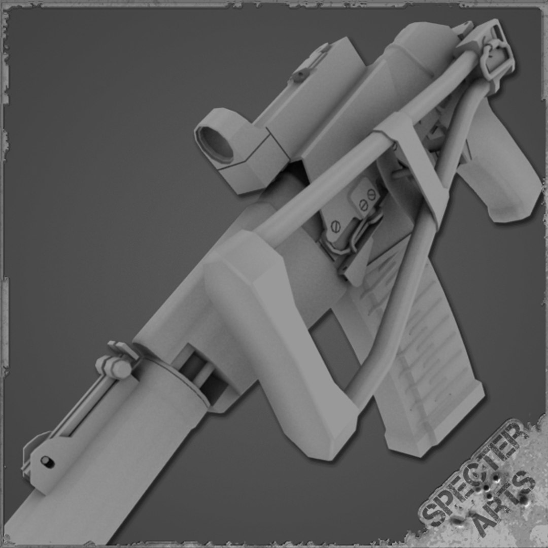 3d val sniper rifle