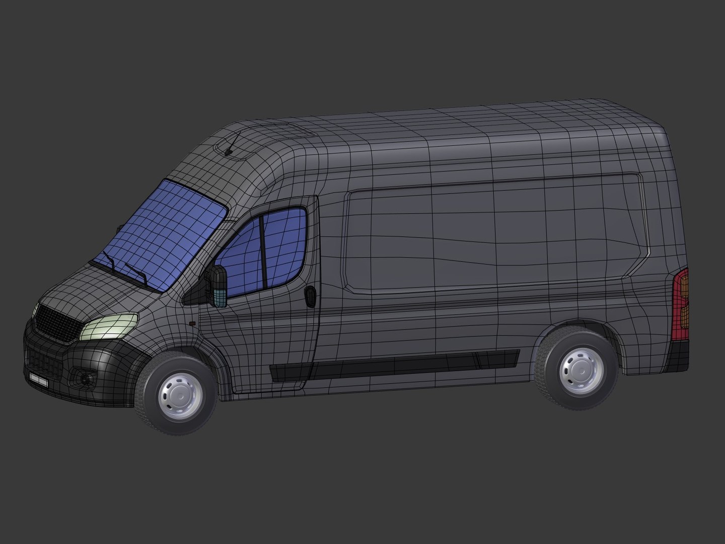 Generic Panel Van Model - TurboSquid 1463068