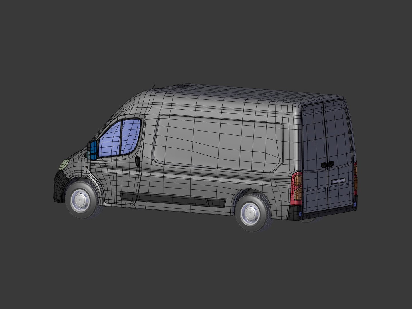 Generic Panel Van Model - TurboSquid 1463068