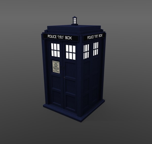 3D Tardis Models | TurboSquid