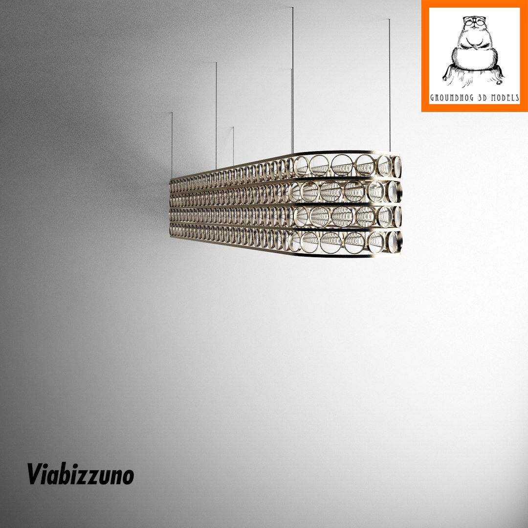 3d Groundhog Viabizzuno Dama Model