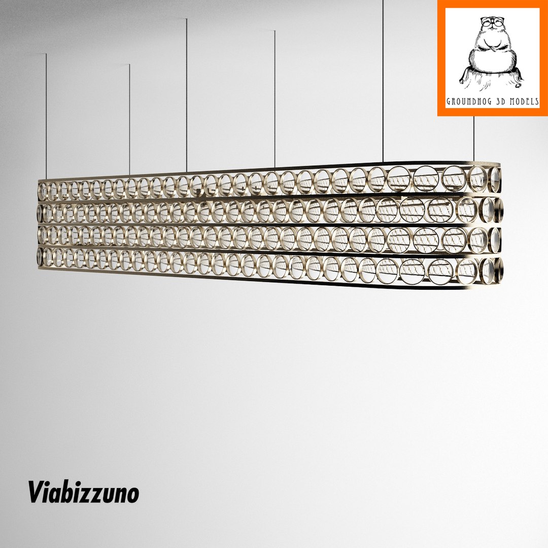 3d Groundhog Viabizzuno Dama Model