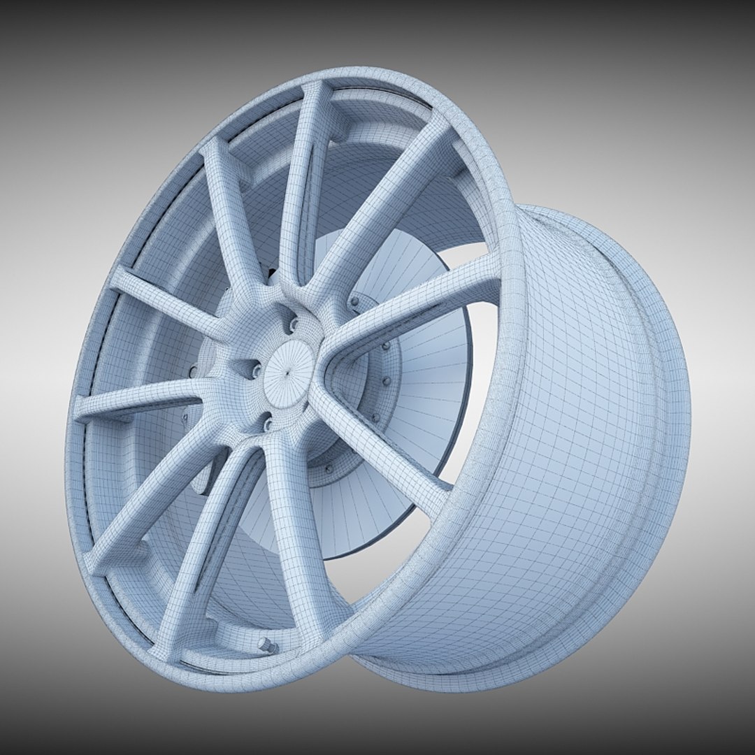 Axis Sport Wheel Tire 3d Model