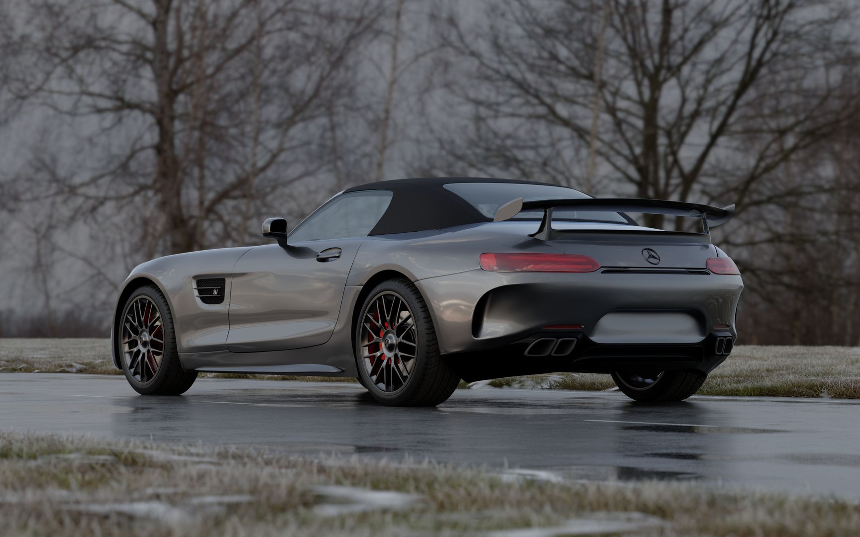 3D model Mercedes AMG GT 2017 3D - TurboSquid 2082209